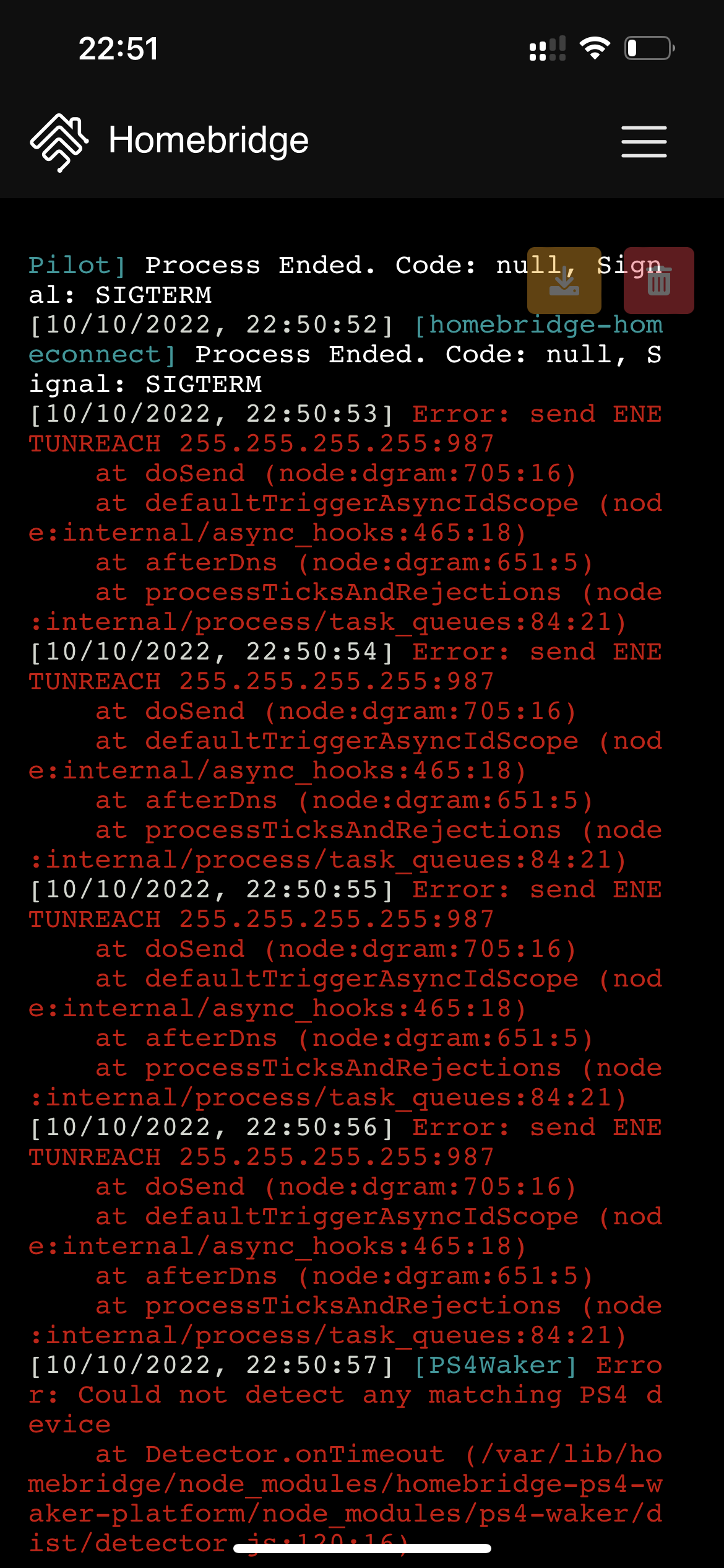 Homebridge „not running“ · Issue #3243 · homebridge/homebridge · GitHub
