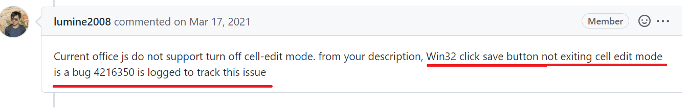RichApi.Error: Excel is in cell-editing mode. Please exit the edit mode by pressing ENTER or TAB ...
