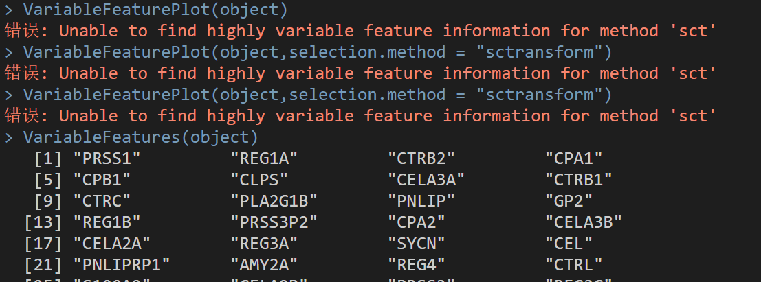 A bug of VariableFeaturePlot · Issue #4156 · satijalab/seurat · GitHub