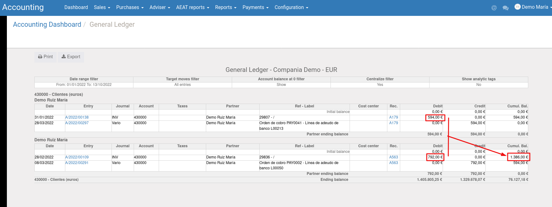 [10.0] Account_financial_report_qweb: Error when two (or more) partners have the same name ...