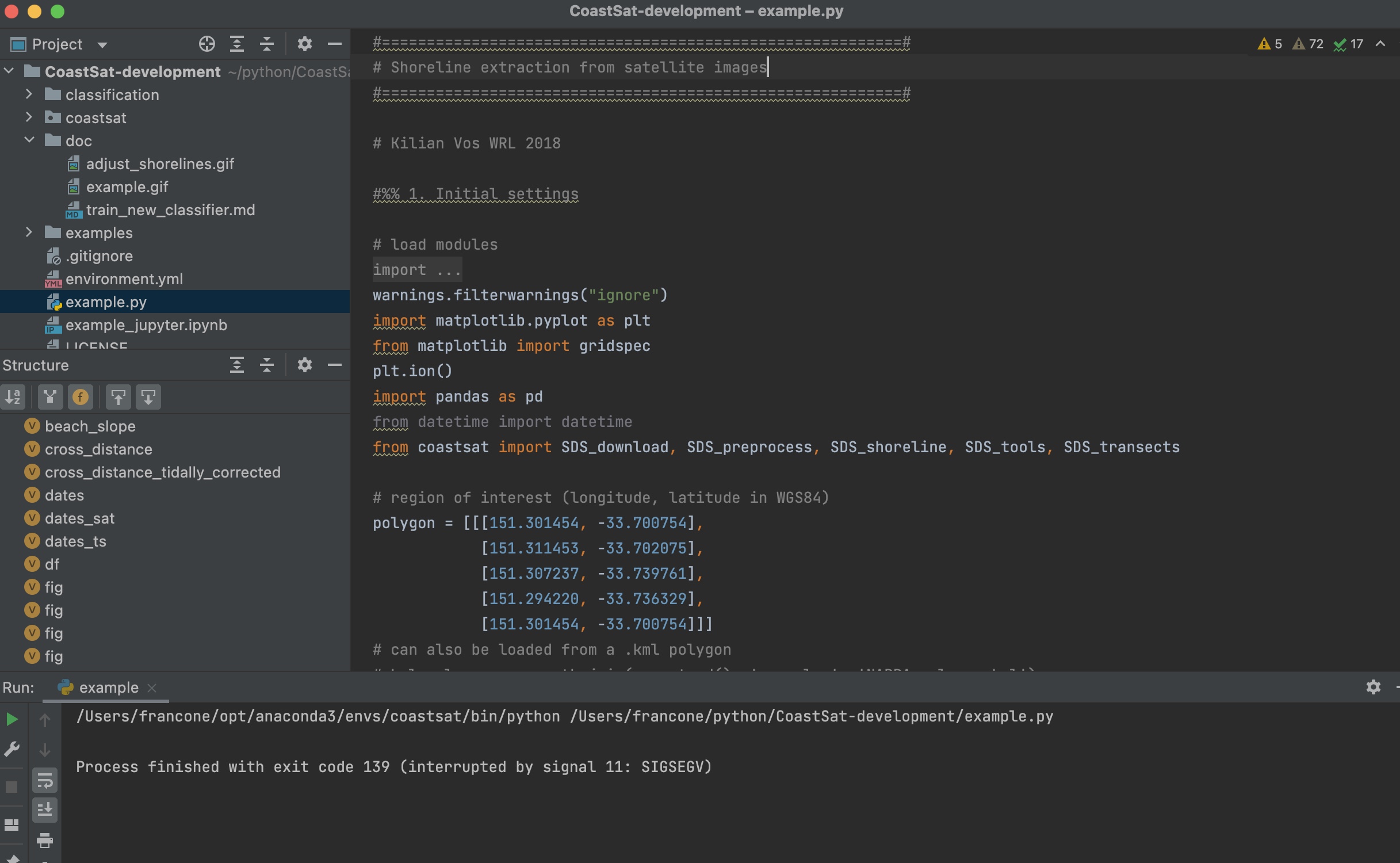 Process Finished With Exit Code 139 interrupted By Signal 11 SIGSEGV