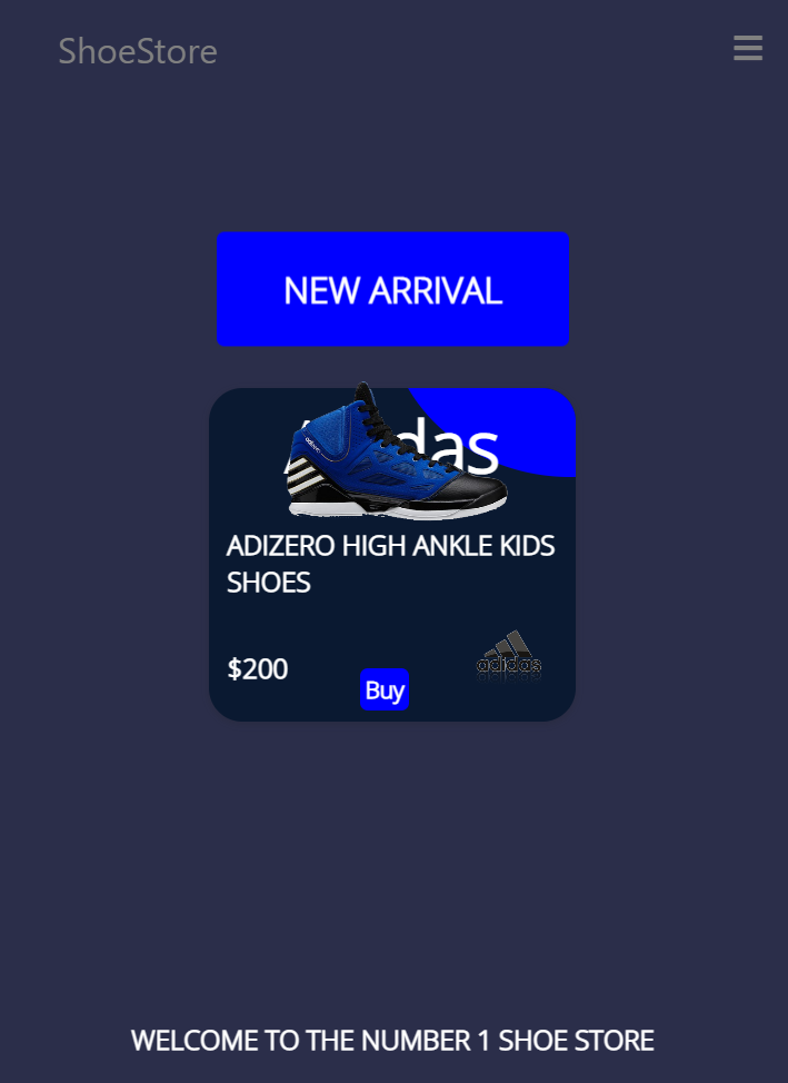 GitHub - ayushpatra11/shoe-store-updated: This is a design for an ...