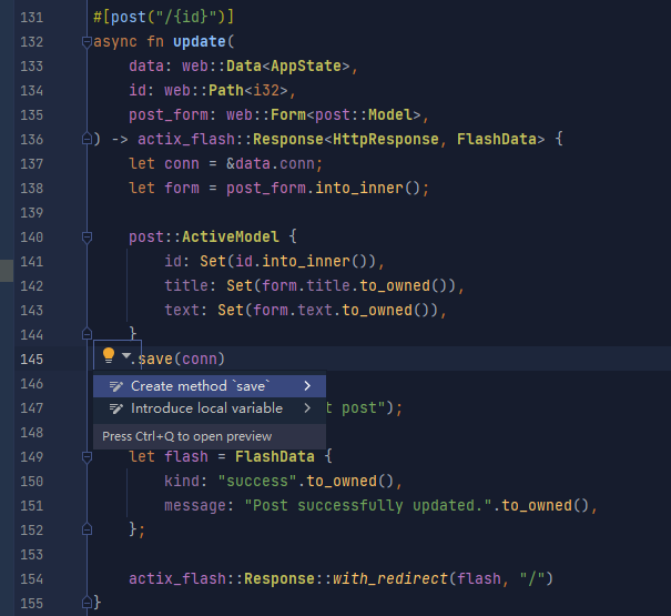 sea-orm ActiveModelBehavior · Issue #8610 · intellij-rust/intellij-rust ...