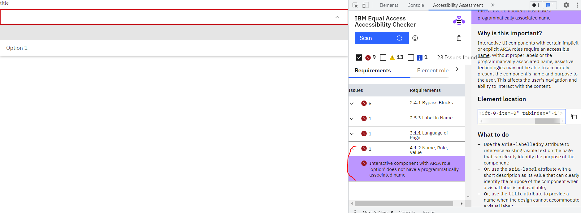 a11y How To Set The Aria label Of An Empty Option Issue 10998 a11y How To Set The Aria label Of An Empty Option Issue 10998