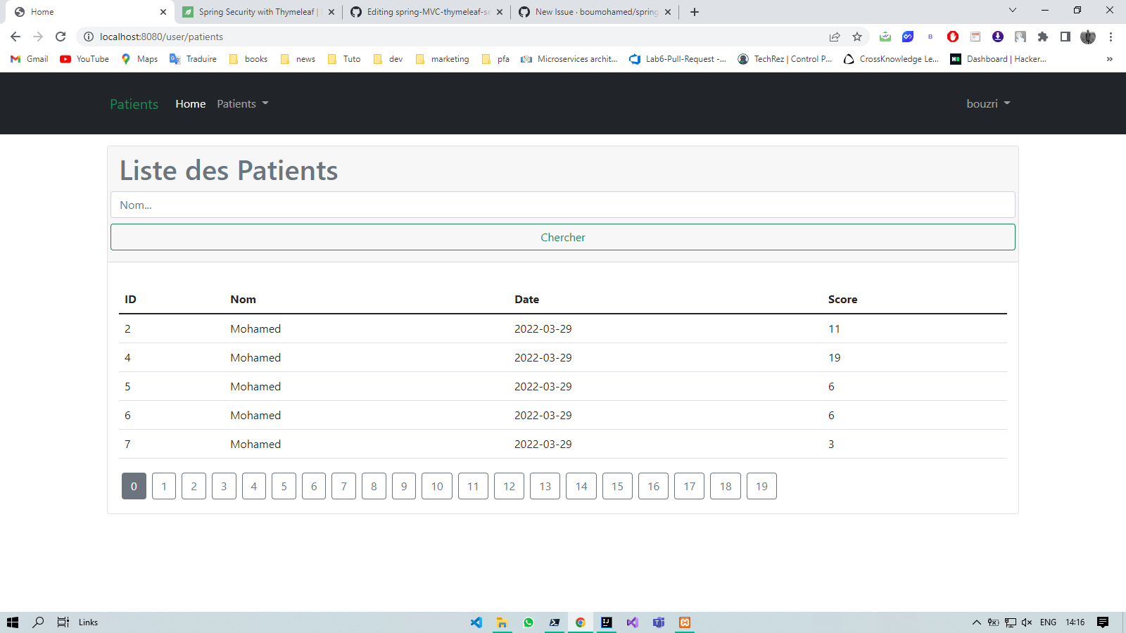 Github Boumohamedspring Mvc Thymeleaf Server Side Rendering