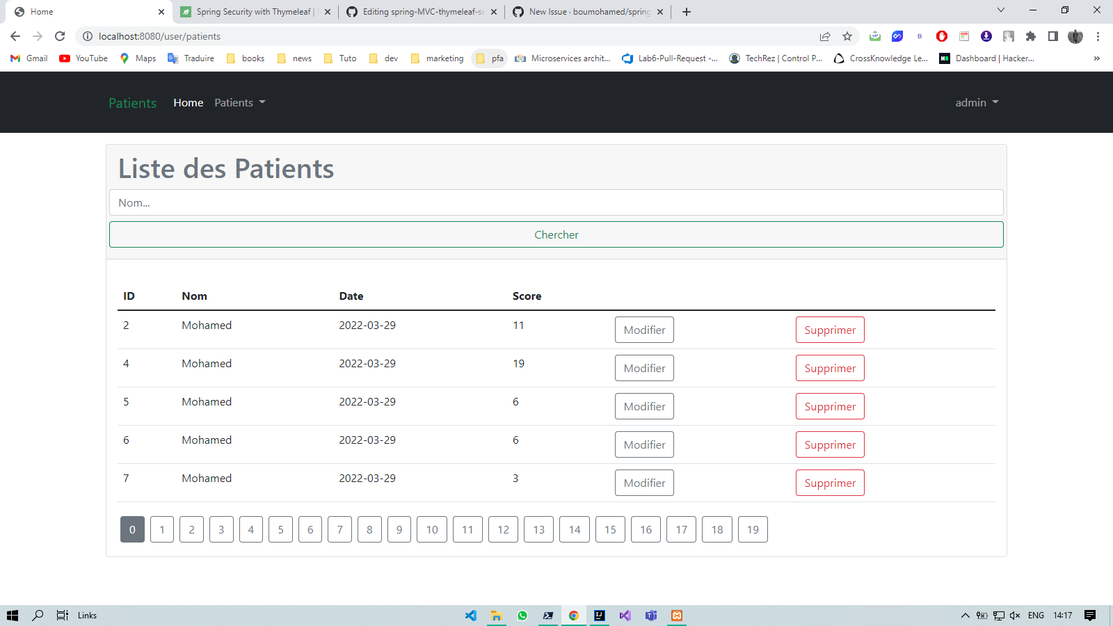 GitHub - Mounirisma/JEE-Thymleaf-render-cote-server