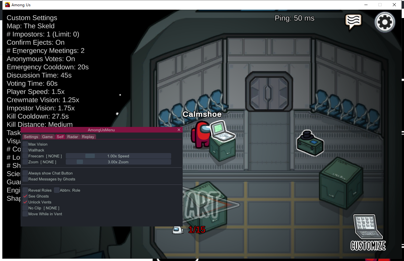 Cannot use Host in Local games · Issue #312 · BitCrackers/AmongUsMenu · GitHub