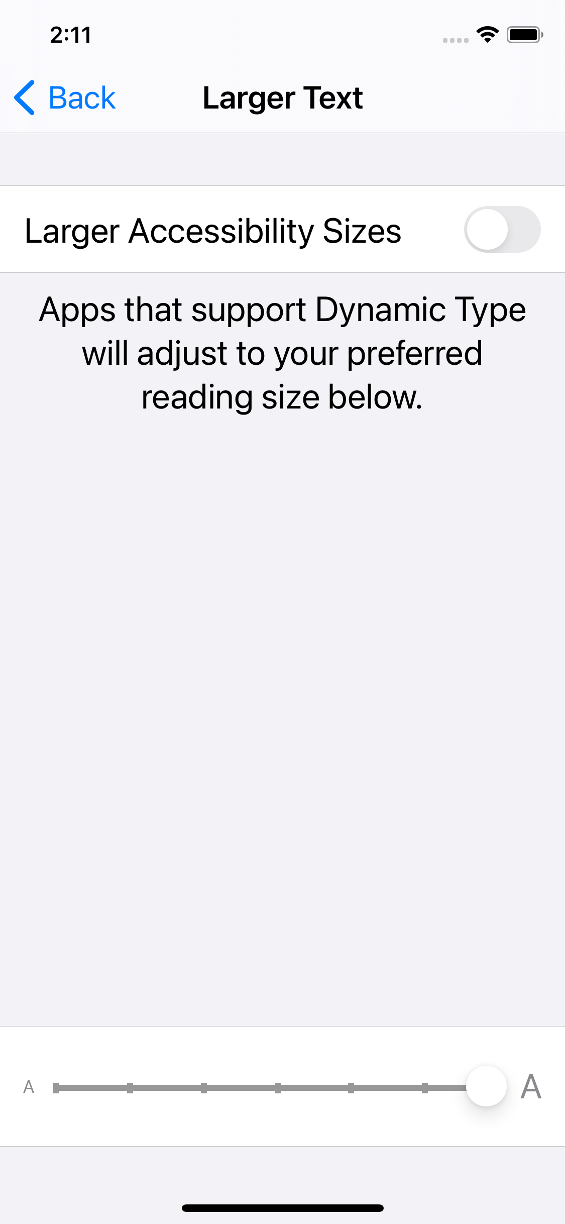 Text is clipped upon Cupertino text selection when using Large Text under accessibility · Issue ...
