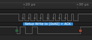I2C write issue with AT24C EEPROM TIMEOUT or error in i2c_write HAL_I2C_ErrorCallback:4, index=0 ...