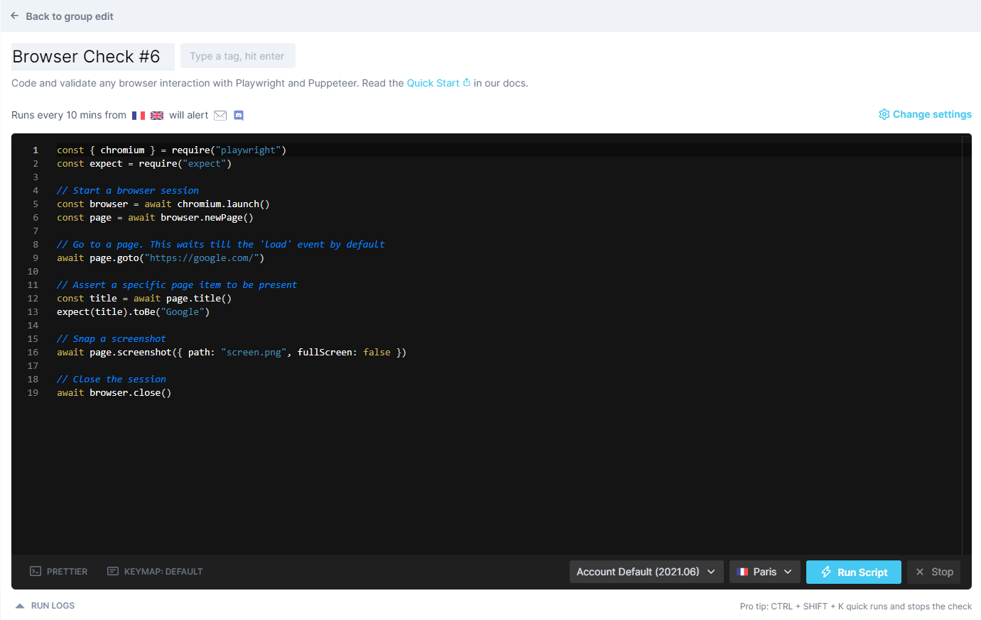 Duplicate check via group edit isn't working · Issue #137 · checkly/public-roadmap · GitHub