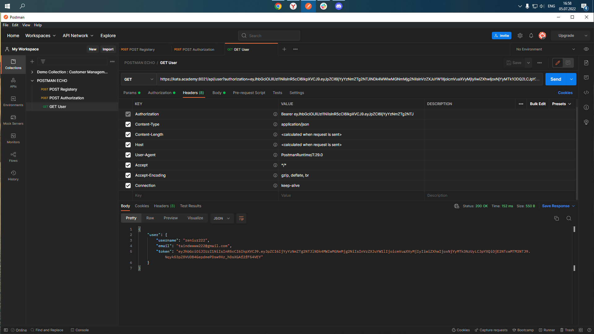 GitHub - taindw000w/authentify-postman