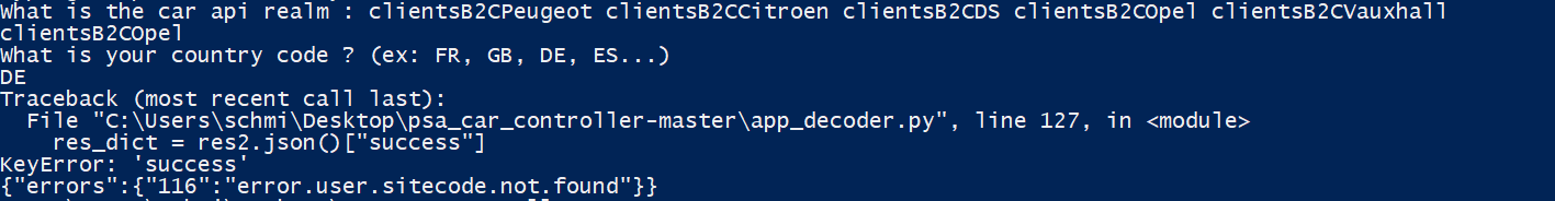 Numpy failure · Issue #20 · flobz/psa_car_controller · GitHub