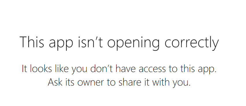 [BUG]: No Access · Issue #151 · microsoft/powerapps-tools · GitHub