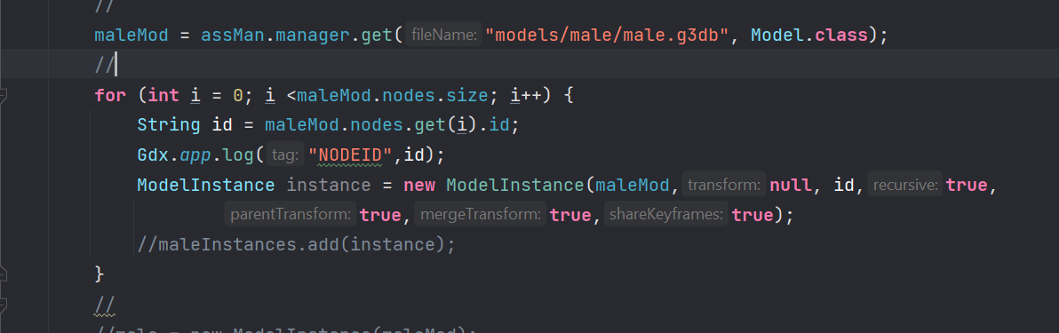 Nullpointer Exception When Using Modelinstance Constructor With Nodeid Other Than Root Node 3425