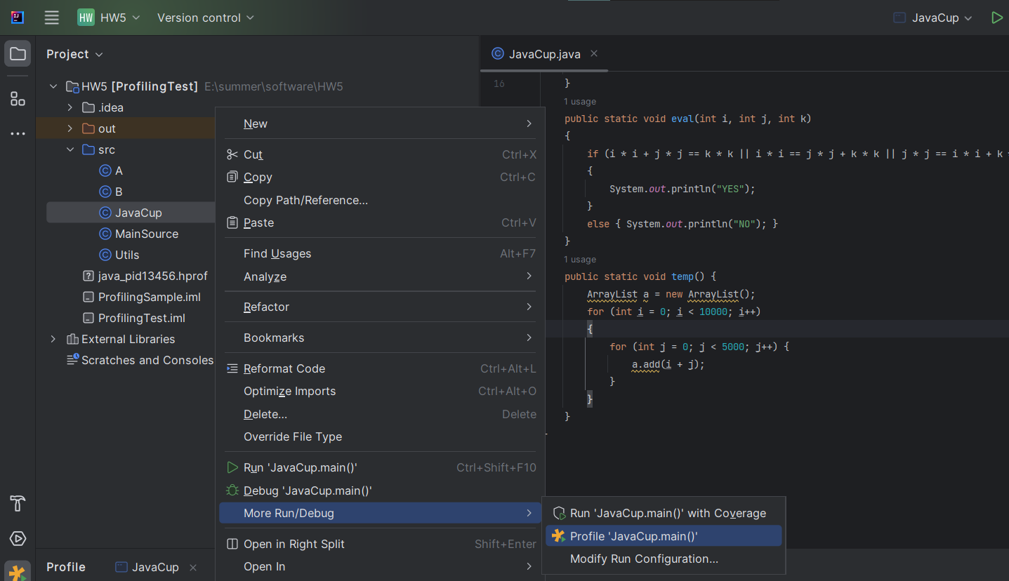 GitHub - MahtaFetrat/Yourkit_Profiling: Using Yourkit for profiling and ...