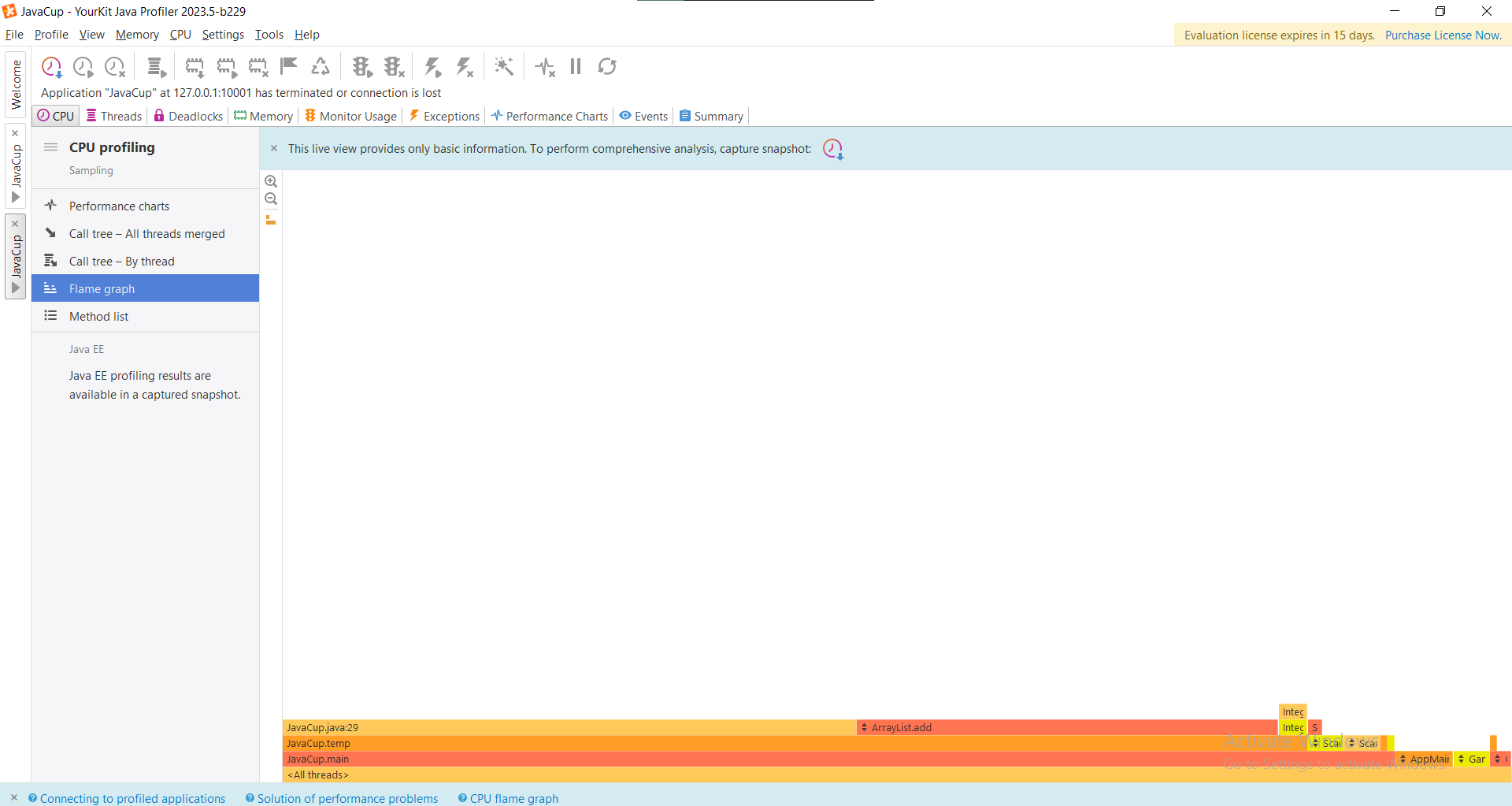 GitHub - MahtaFetrat/Yourkit_Profiling: Using Yourkit for profiling and ...