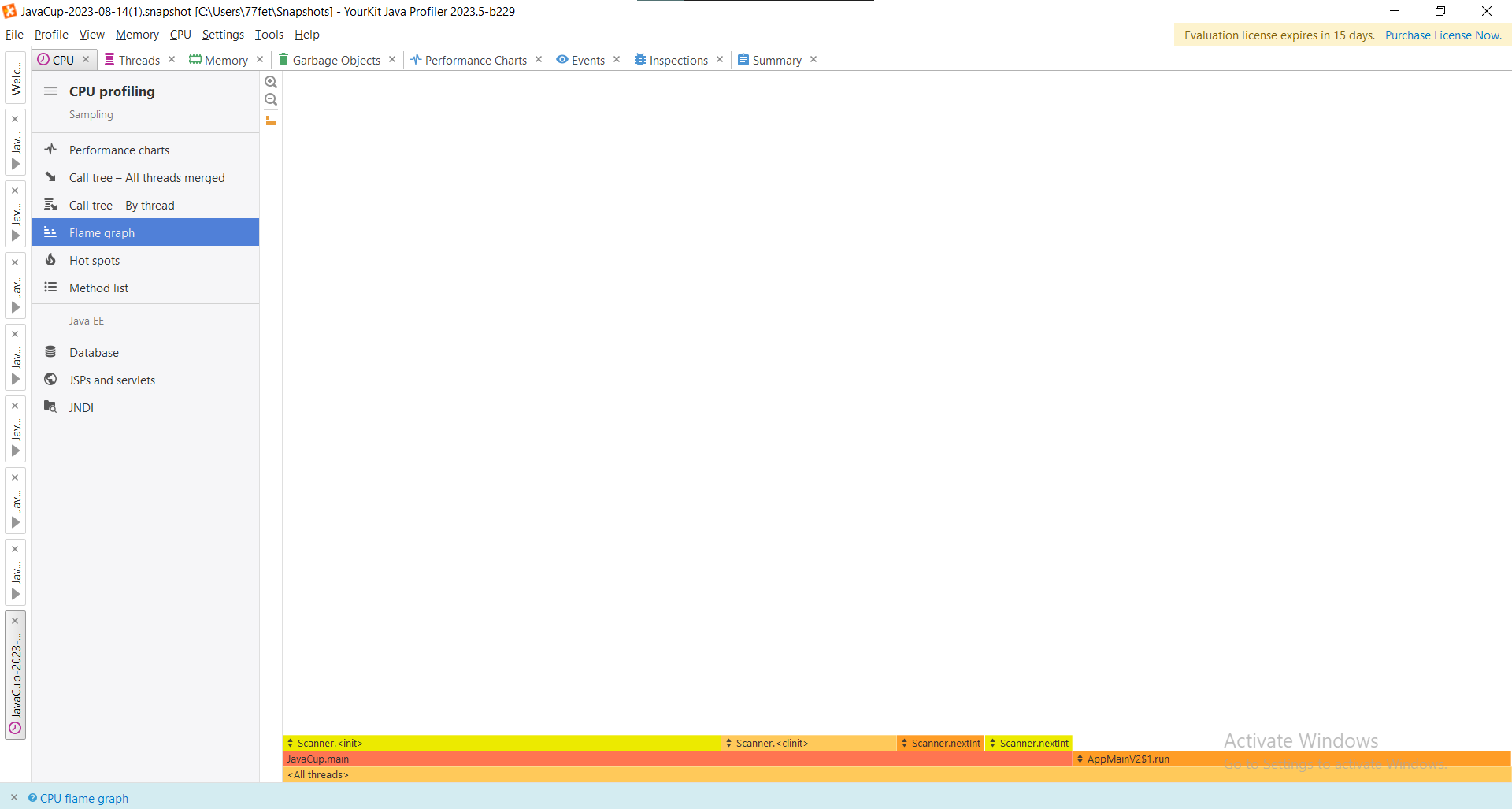 GitHub - MahtaFetrat/Yourkit_Profiling: Using Yourkit for profiling and improving a java app