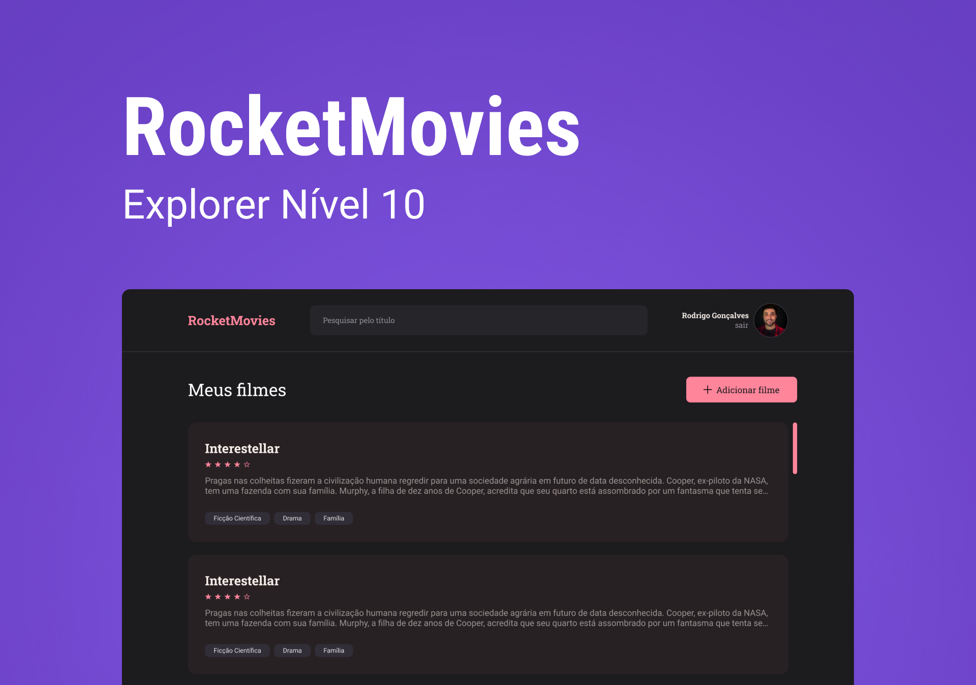GitHub - dsllt/rocketmovies