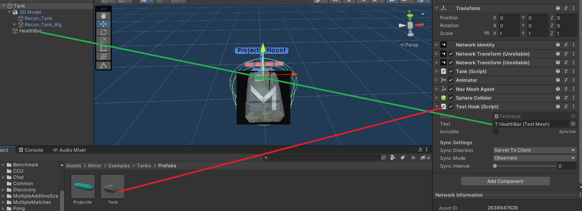 The use of hook in SyncVar is not calling the function on dedicated server · Issue #3491 ...