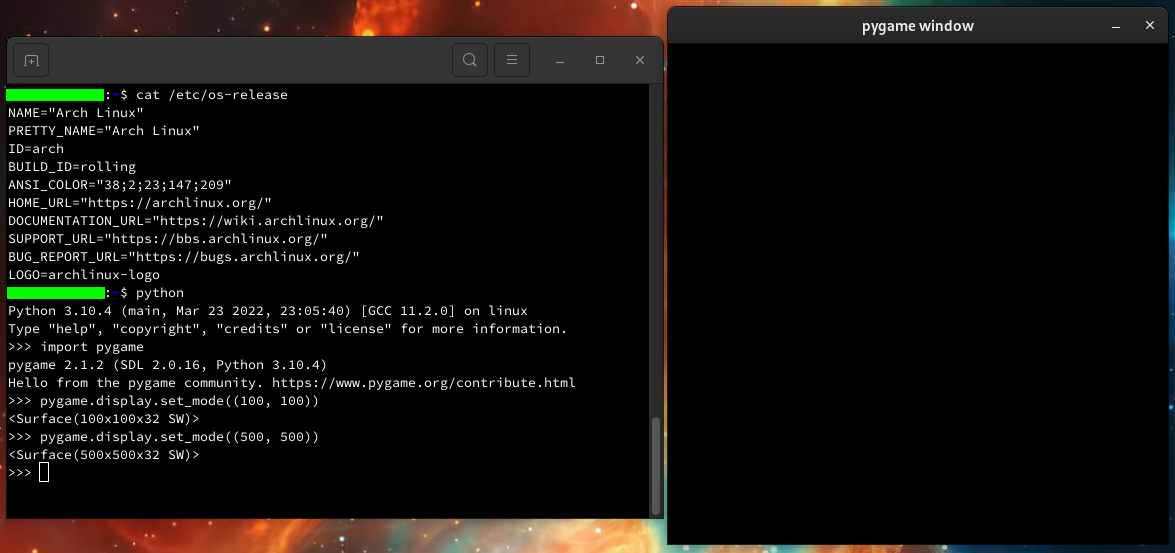 pygame resizing display grabs background · Issue #2578 · pygame/pygame ... pygame resizing display grabs background · Issue #2578 · pygame/pygame ...