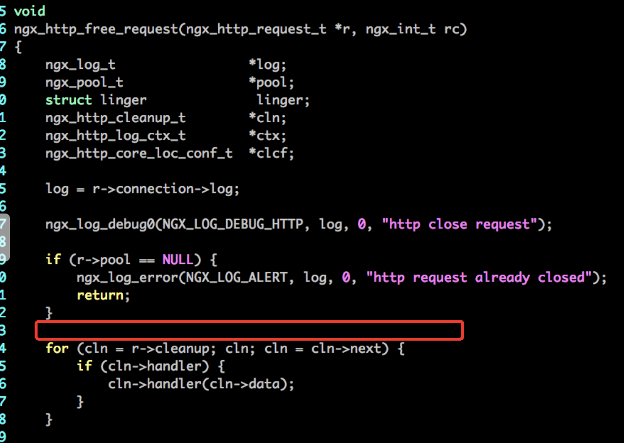 [BUG] cleanup linked list being breaked · Issue #1243 · openresty/lua-nginx-module · GitHub