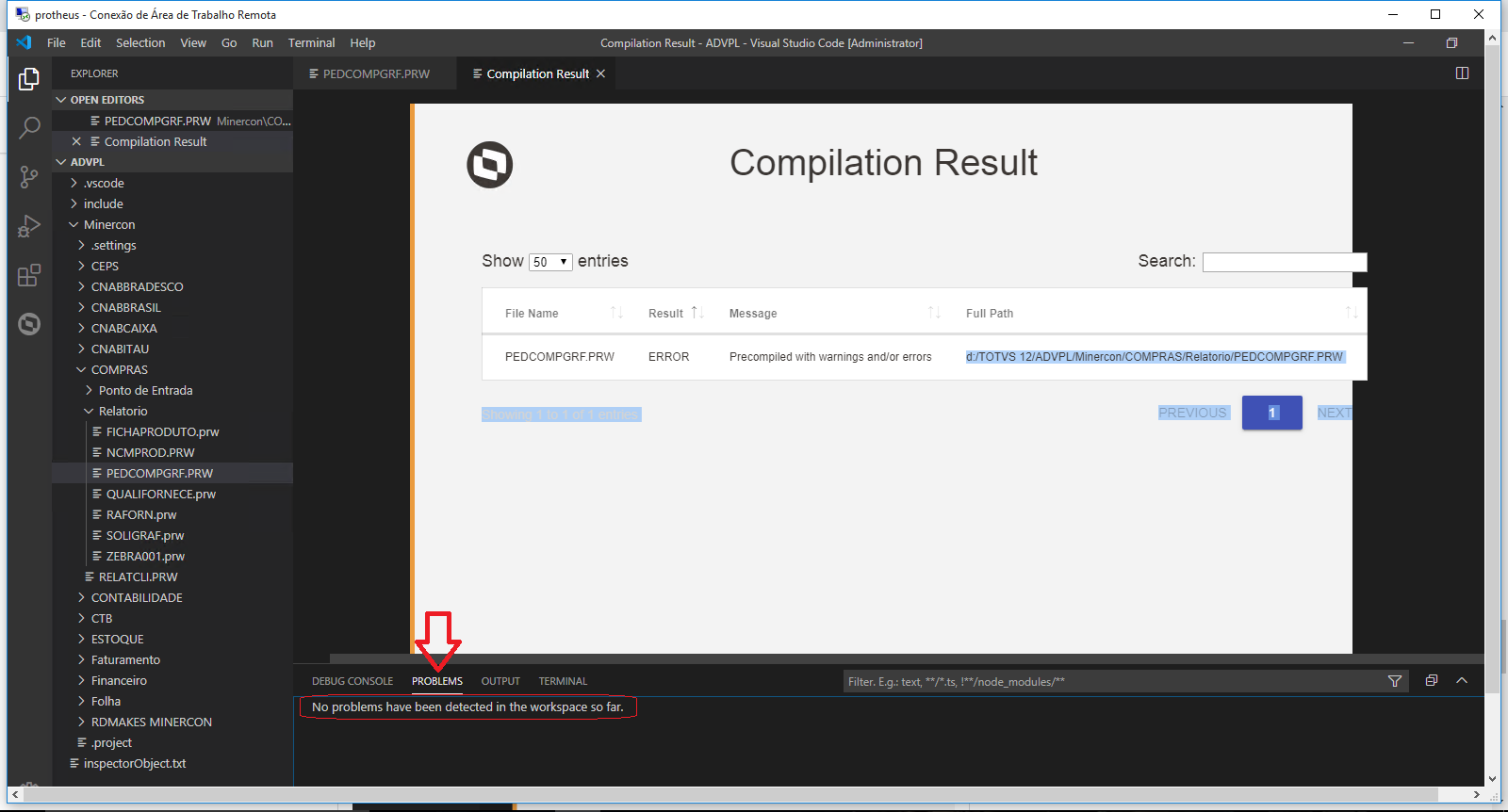 Não consigo compilar meus rdmakes · Issue #315 · totvs/tds-vscode · GitHub