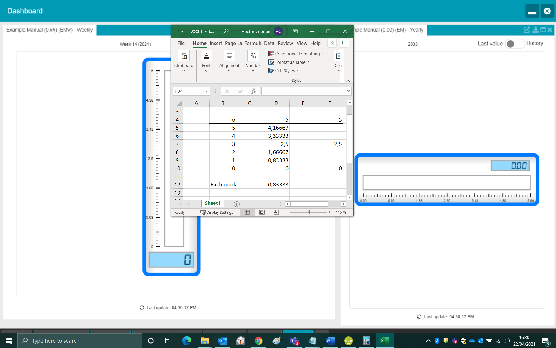Vertical and Horizontal Meter: secundary ruler marks numbers are not proportional · Issue #82 ...