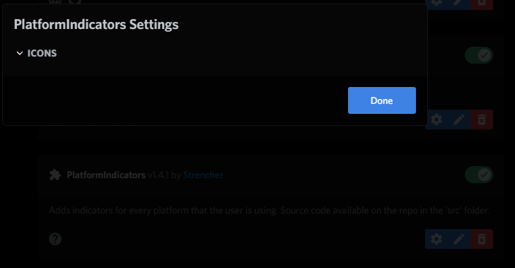 [Bug] PlatformIndicators unable to turn off icons next to usernames. · Issue #353 · Strencher ...
