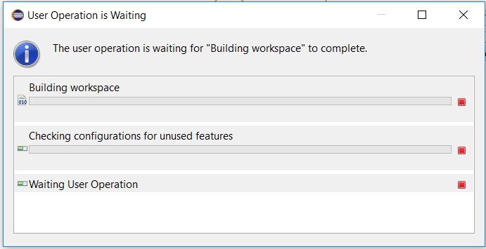 Endless building the workspace job for Eclipse Photon · Issue #826 · FeatureIDE/FeatureIDE · GitHub