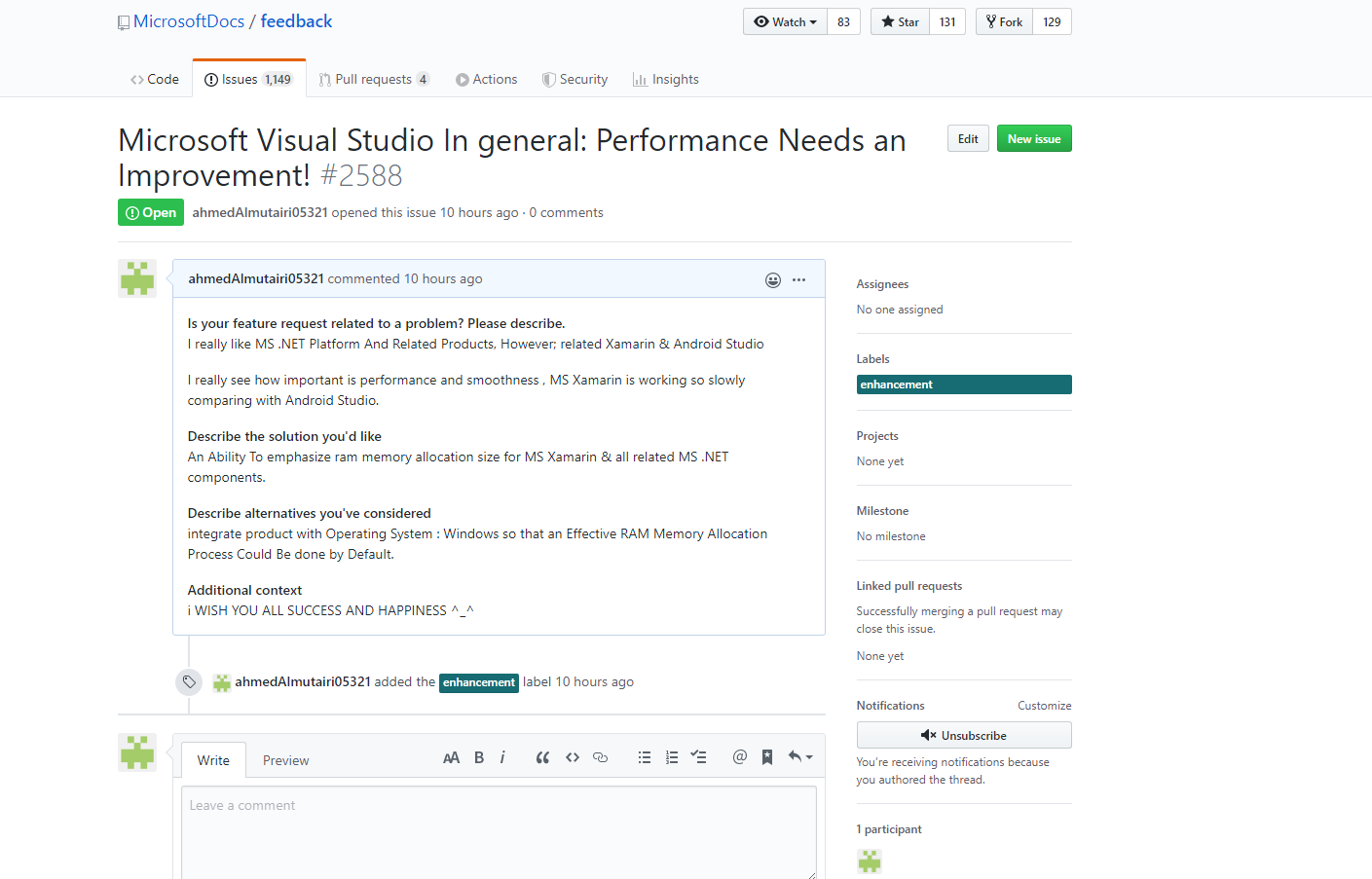 Creation & Edition's Time Is Totally Invalid · Issue #2589 · MicrosoftDocs/feedback · GitHub