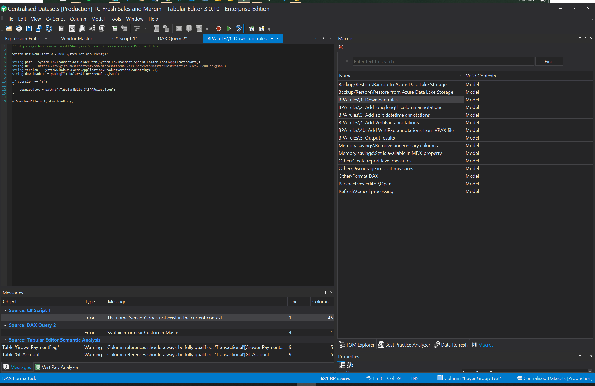 Missing Dialogue to modify Valid Contexts for a Macro · Issue #189 · TabularEditor ...