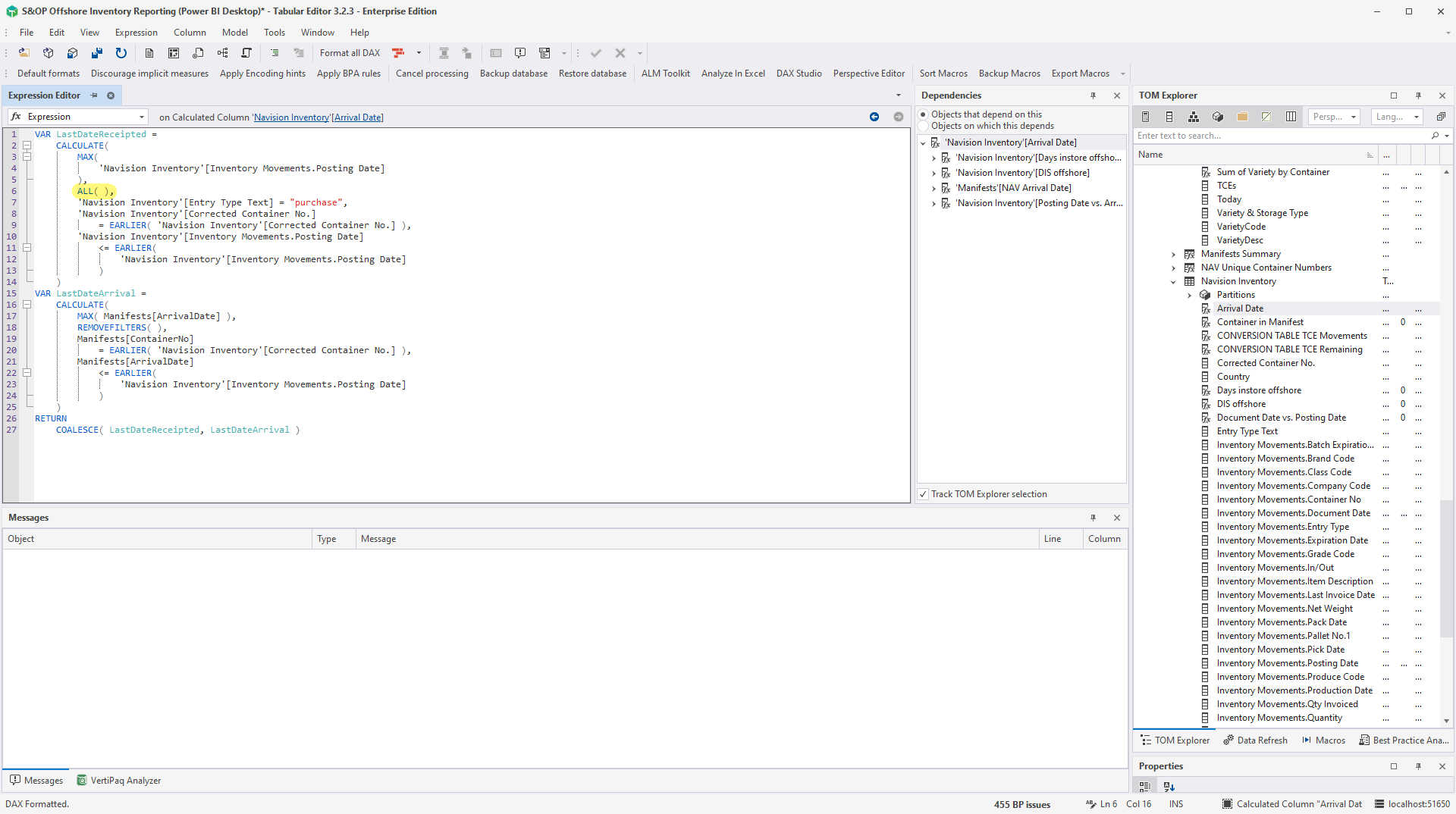 Incorrect Semantic Analysis? · Issue #562 · TabularEditor/TabularEditor3 · GitHub