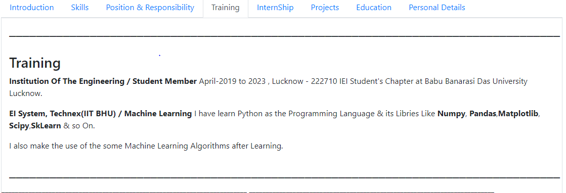 GitHub - Sunil-731820/PersonalPortFolio: Like Resume ..................................