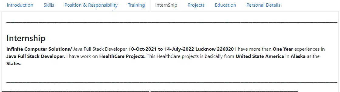 GitHub - Sunil-731820/PersonalPortFolio: Like Resume ..................................