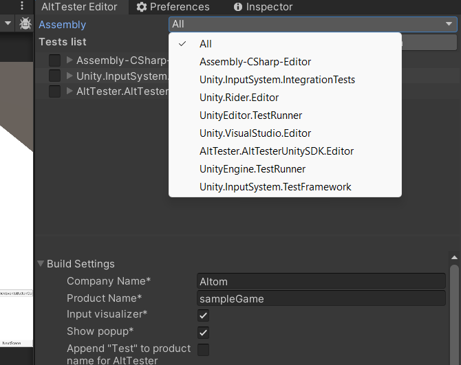Add A Way To Filter Out Tests In The Editor Window By Namespace Or 8130