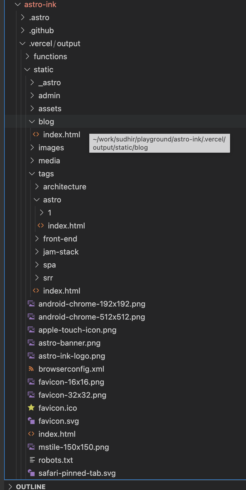 Individual blog post static pages not generated · Issue #41 · one-aalam/astro-ink · GitHub