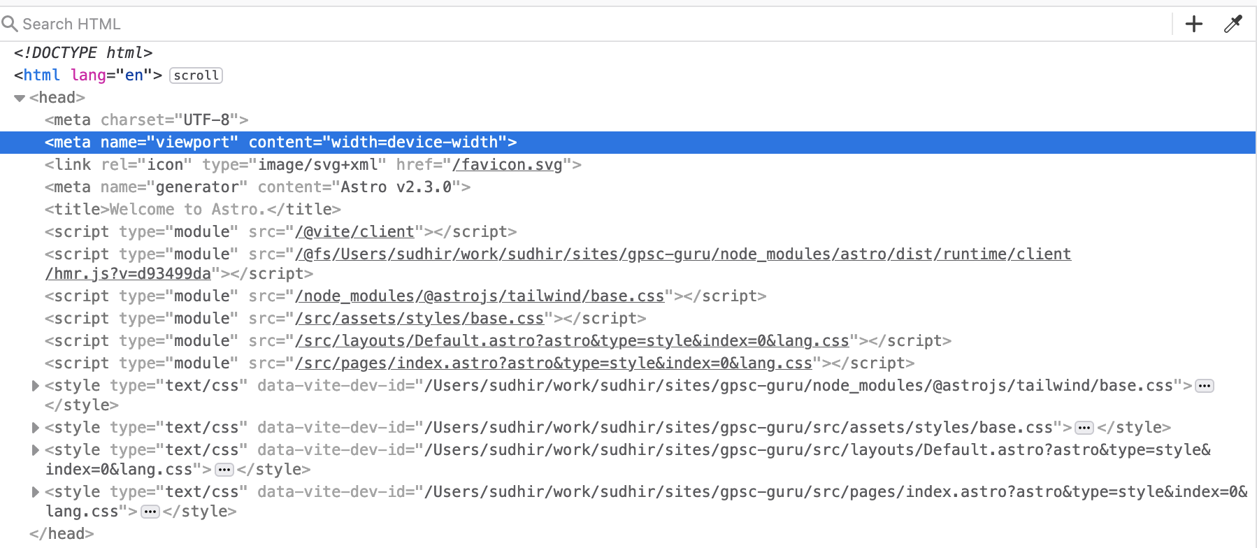 Tailwind integration : applyBaseStyles false does not work during run dev · Issue #6881 ...