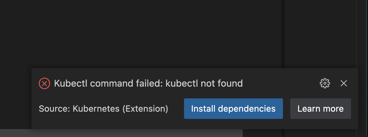 Extension Failed With `kubectl Not Found` While It Is In The Path And Setting · Issue 1132