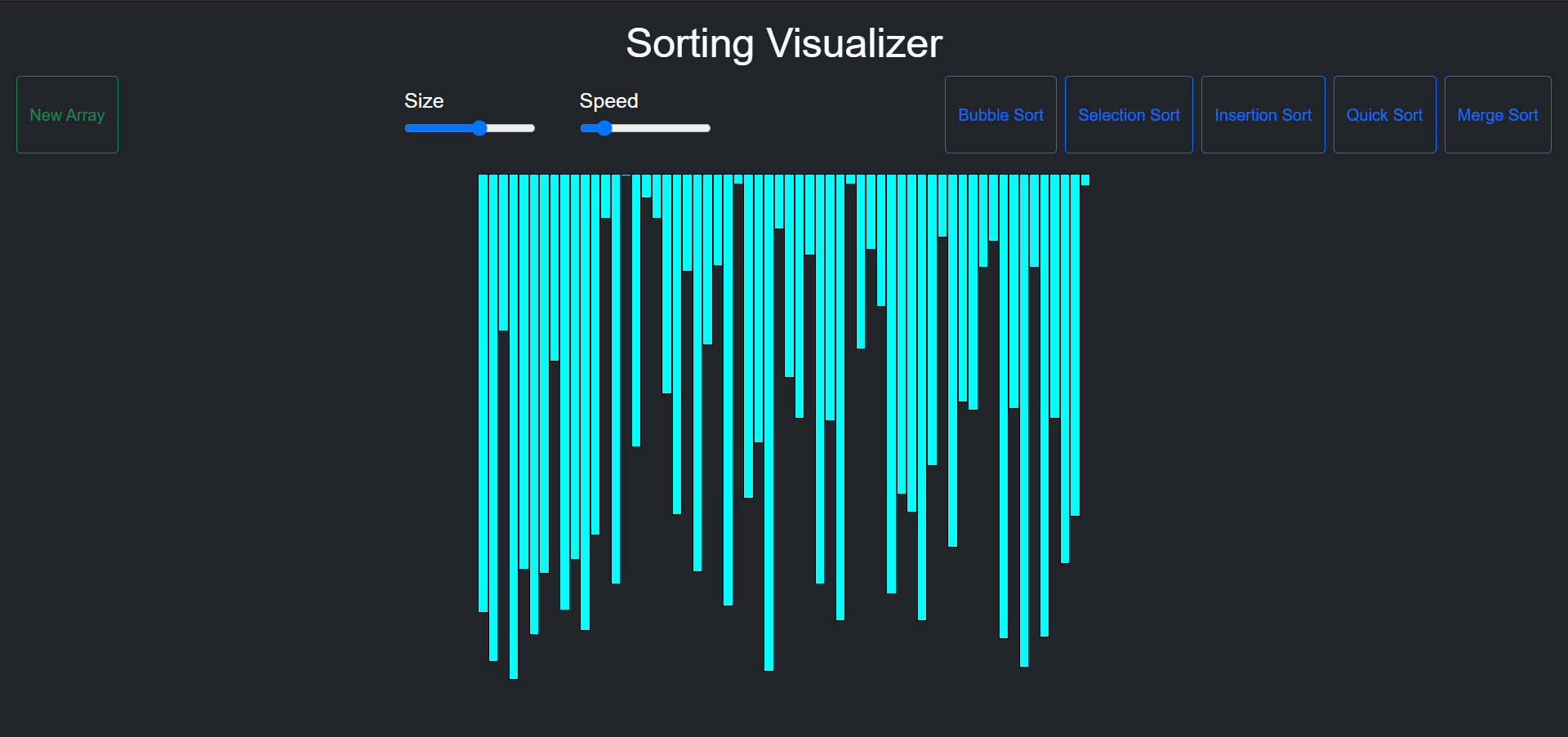 GitHub - 06-glitch/SortingVisualizers: This is a simple visualization project made using ...