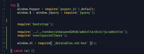 js does not work properly when implementing laravel mix · Issue #854 · jeroennoten/Laravel ...
