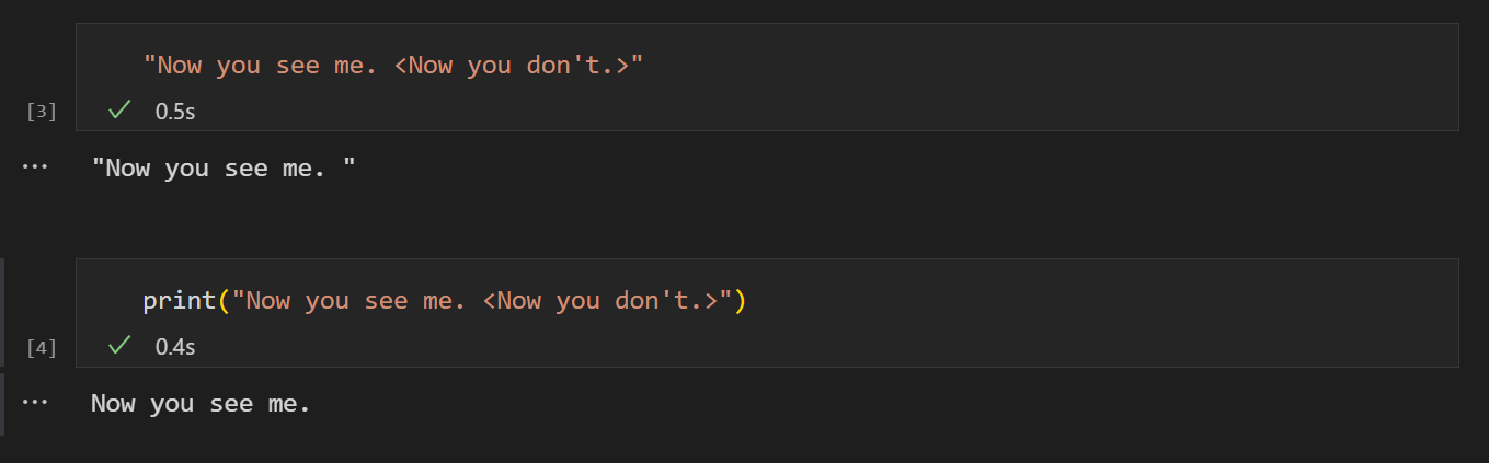 Text inside angle brackets does not get printed · Issue #12476 · microsoft/vscode-jupyter · GitHub