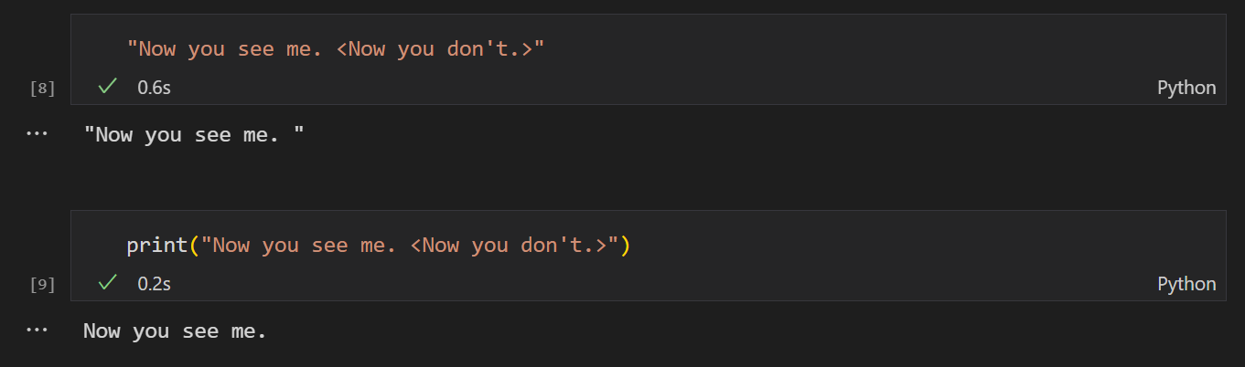 Text inside angle brackets does not get printed · Issue #12476 · microsoft/vscode-jupyter · GitHub