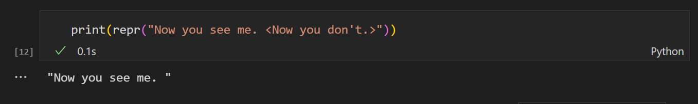 Text inside angle brackets does not get printed · Issue #12476 · microsoft/vscode-jupyter · GitHub