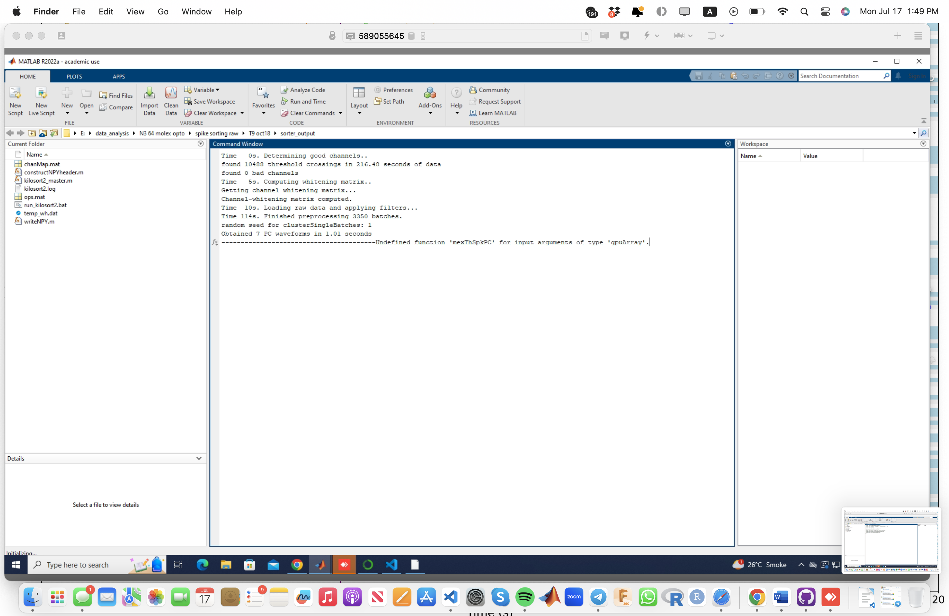 Problems of using new version of spike interface · Issue #1825 · SpikeInterface/spikeinterface ...