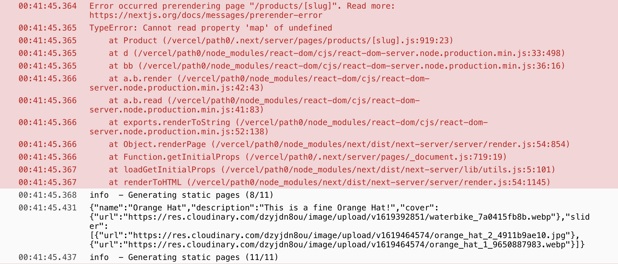 Build error 'undefined' props from getStaticProps · vercel next.js · Discussion #24480 · GitHub