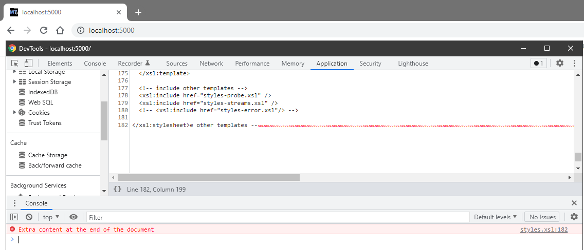 Rendering mtconnect pages issue: Styles.xsl:182 · Issue #207 ...