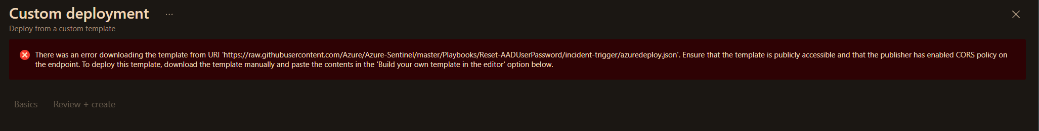 Playbook Deployment Error · Issue 6049 · Azureazure Sentinel · Github