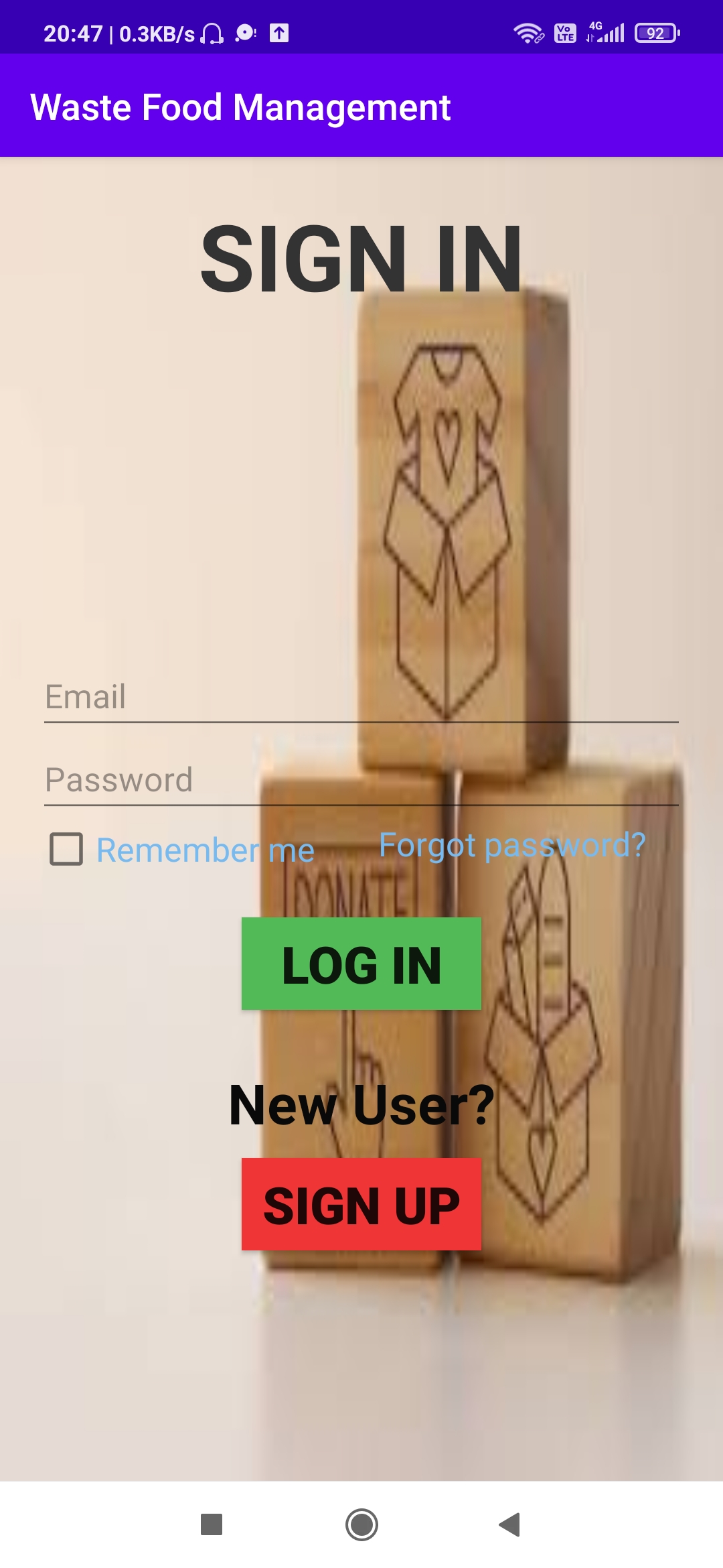 GitHub - Vishal2-gupta/Food-Waste-Management-App: Food Waste Management App