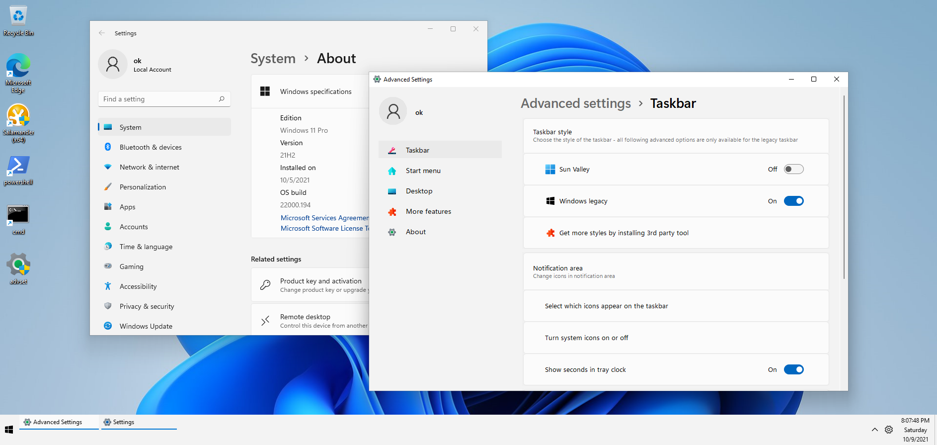 GitHub - KRtkovo-eu/Advanced-Settings-for-Windows: Wrapper for registry value changes modifying ...