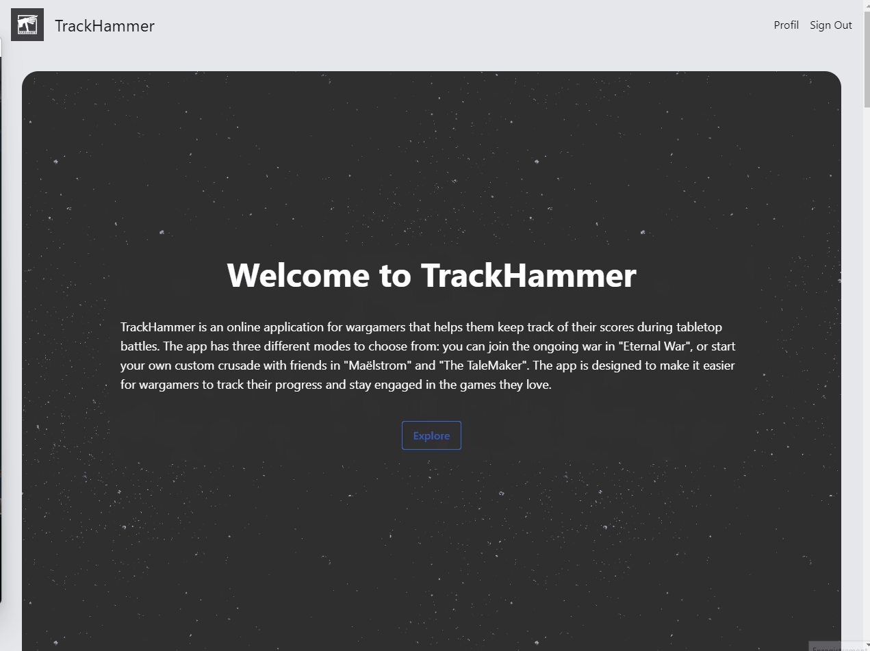 GitHub - lam-vincent/Trackhammer: Empowering Warhammer Players with Score Tracking and Immersive ...